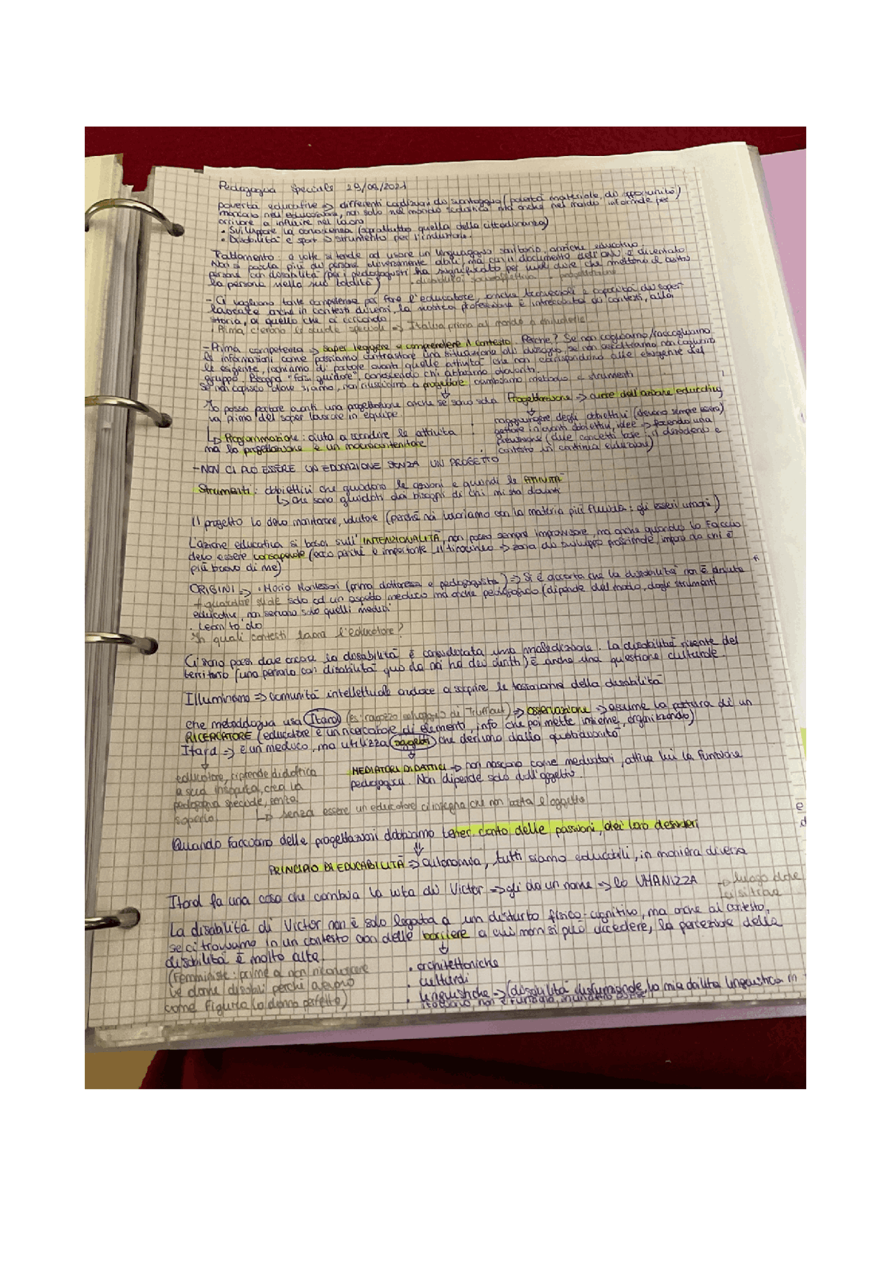 Appunti Pedagogia Speciale Docsity