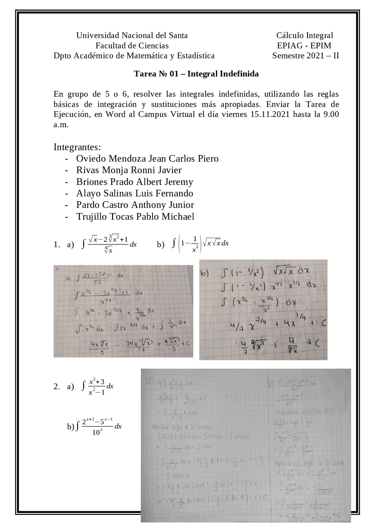 Calculo Integral Docsity