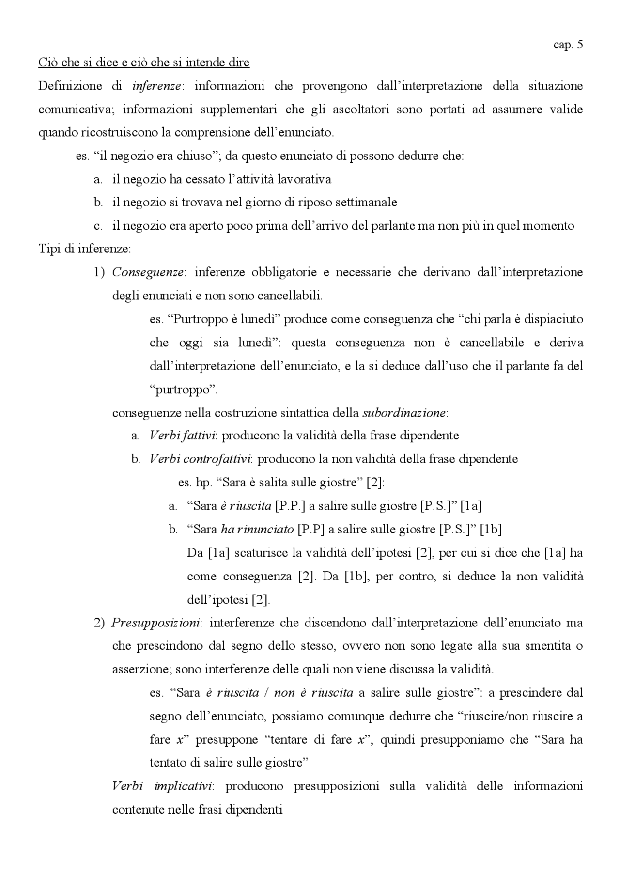 La Pragmatica Linguistica Docsity