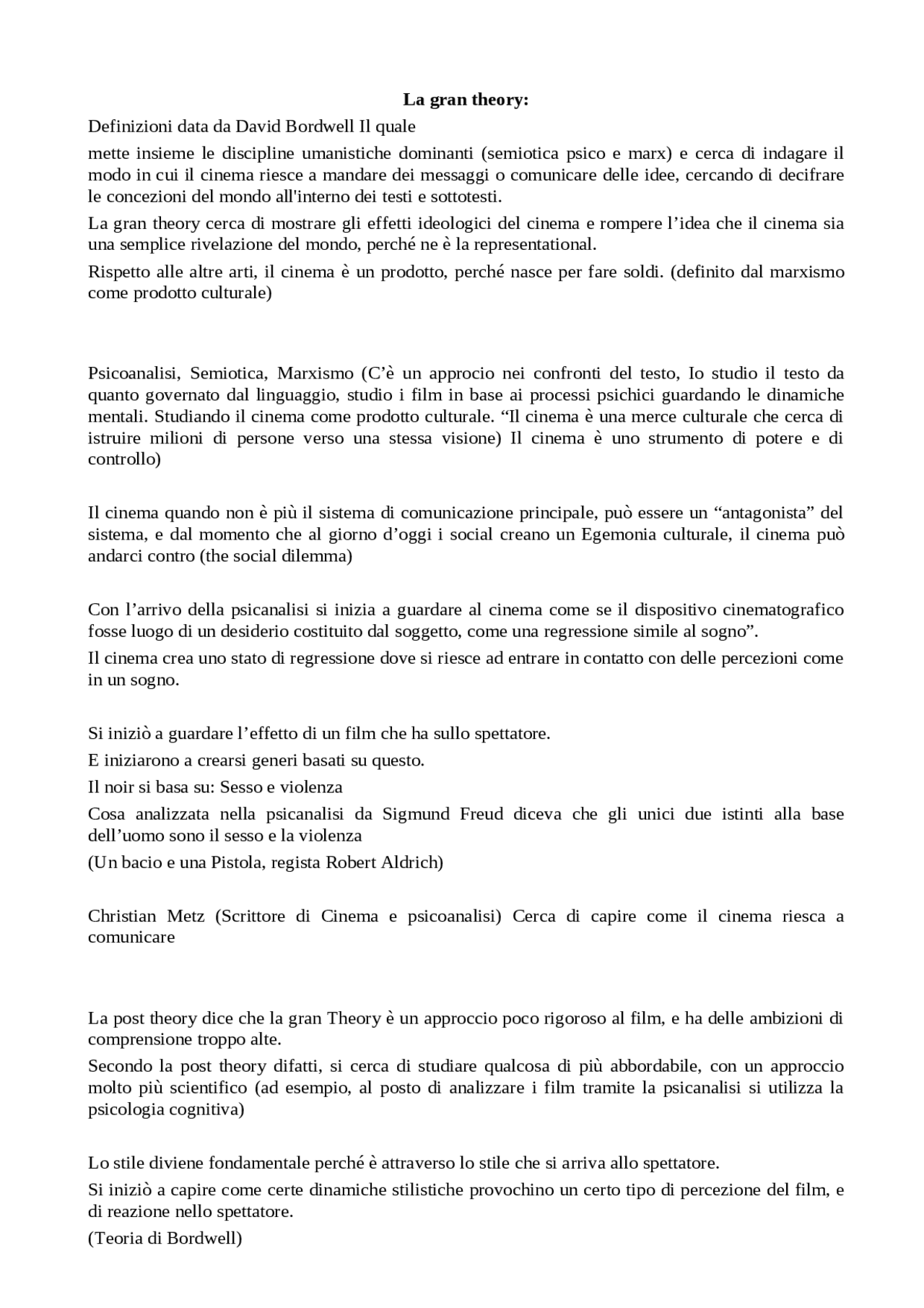 Appunti Su Walter Benjamin Docsity
