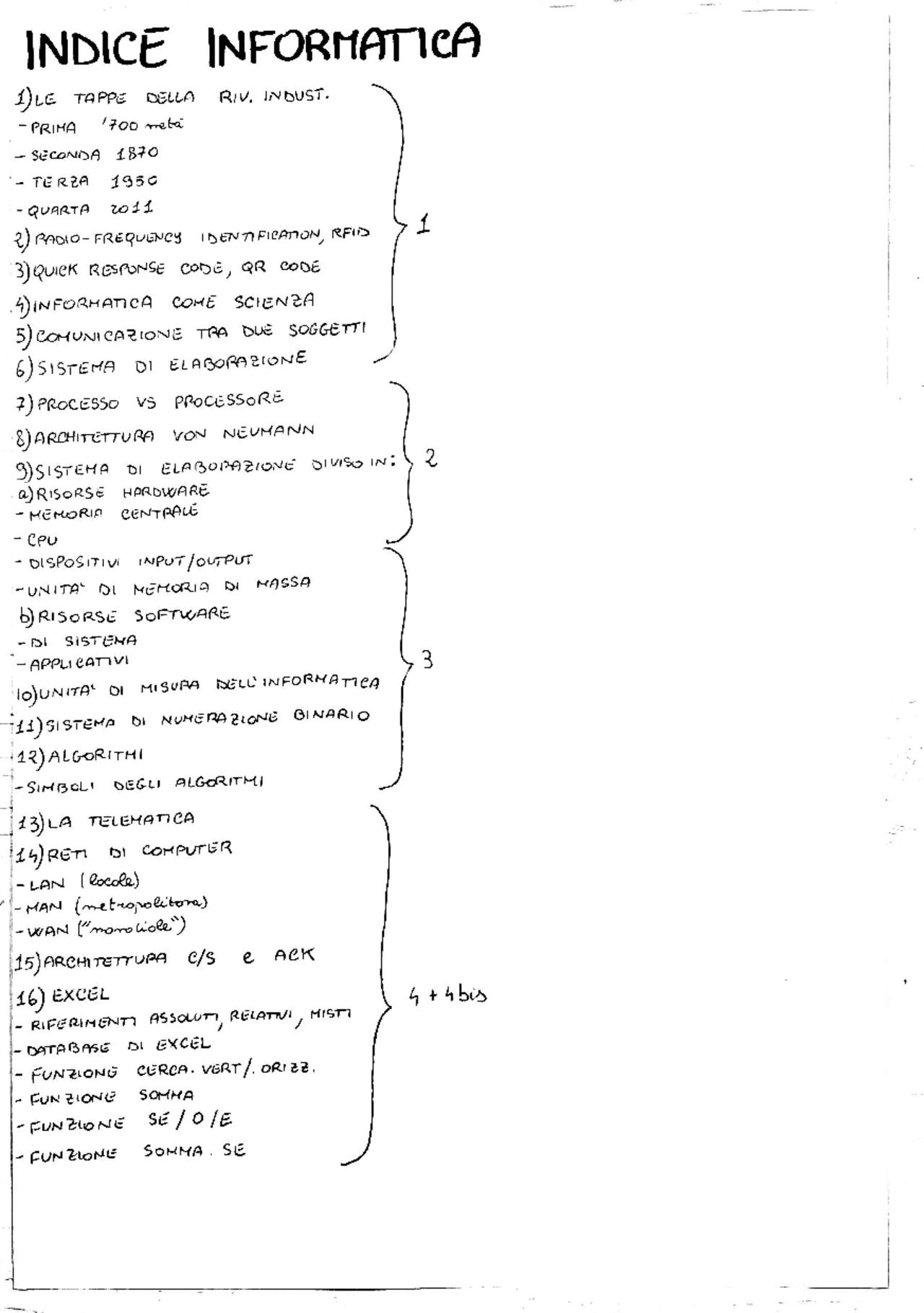 Appunti Fondamenti Di Informatica Docsity