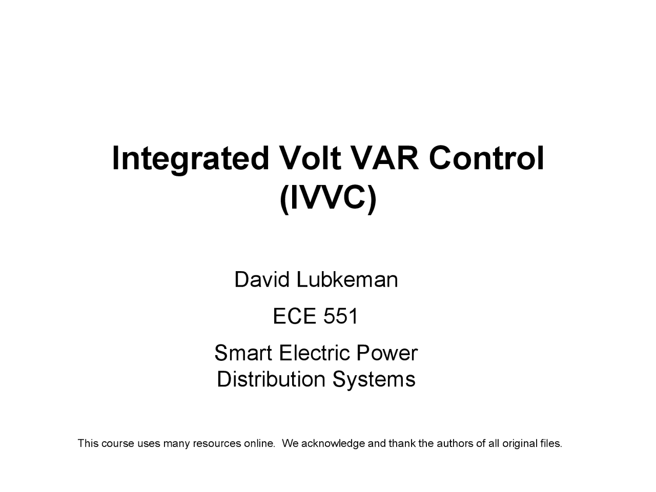 Smart Distribution System And Automation Docsity