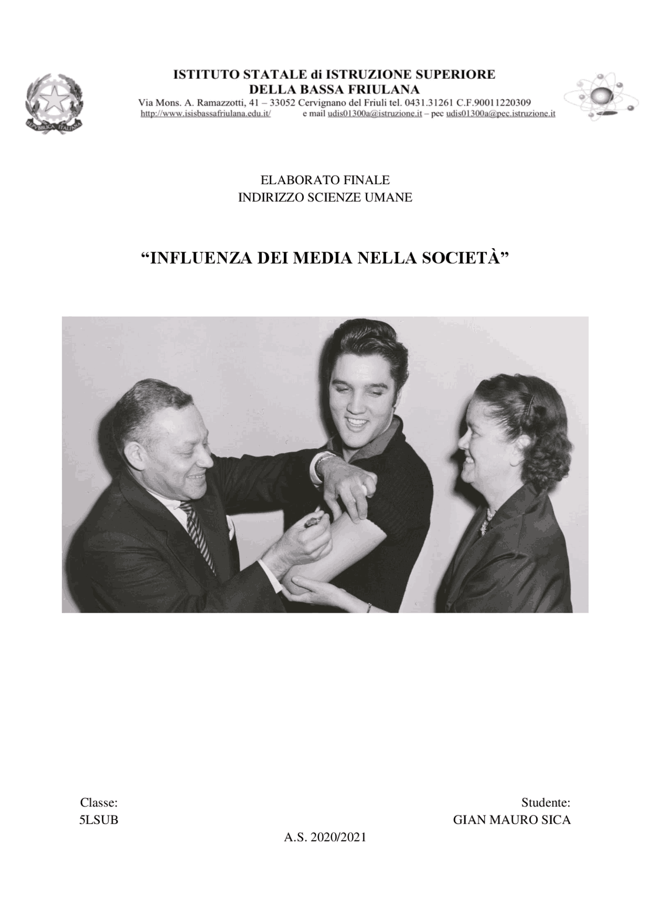 Influenza dei media nella società - Docsity