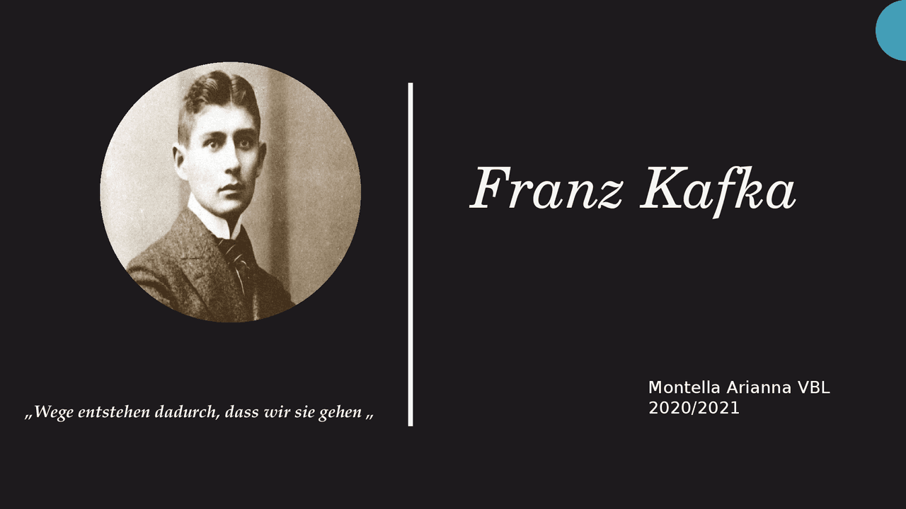 Power Point Franz Kafka Docsity