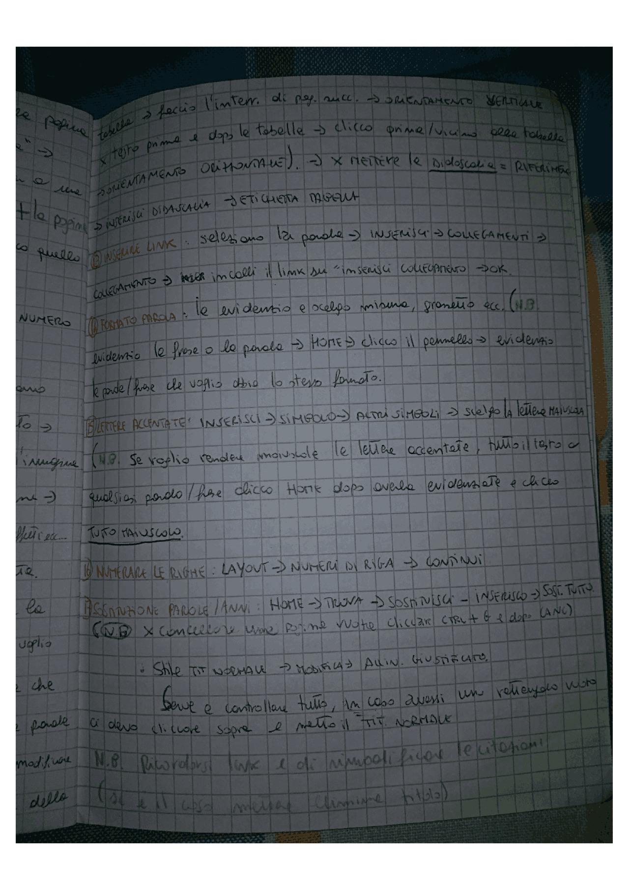 Guida Utilizzo Excel Docsity