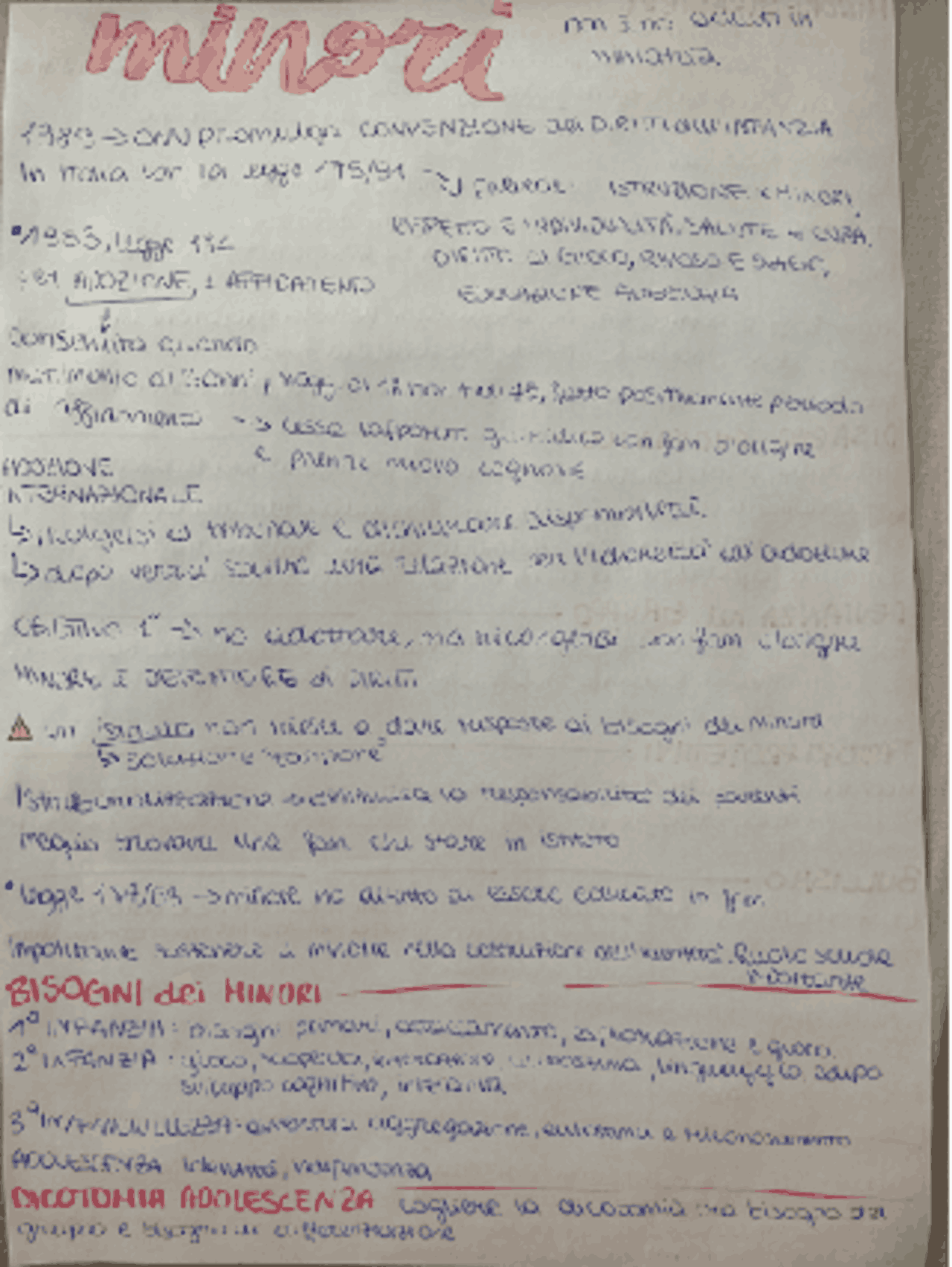 I Minori Parte 1 Riassunto Docsity