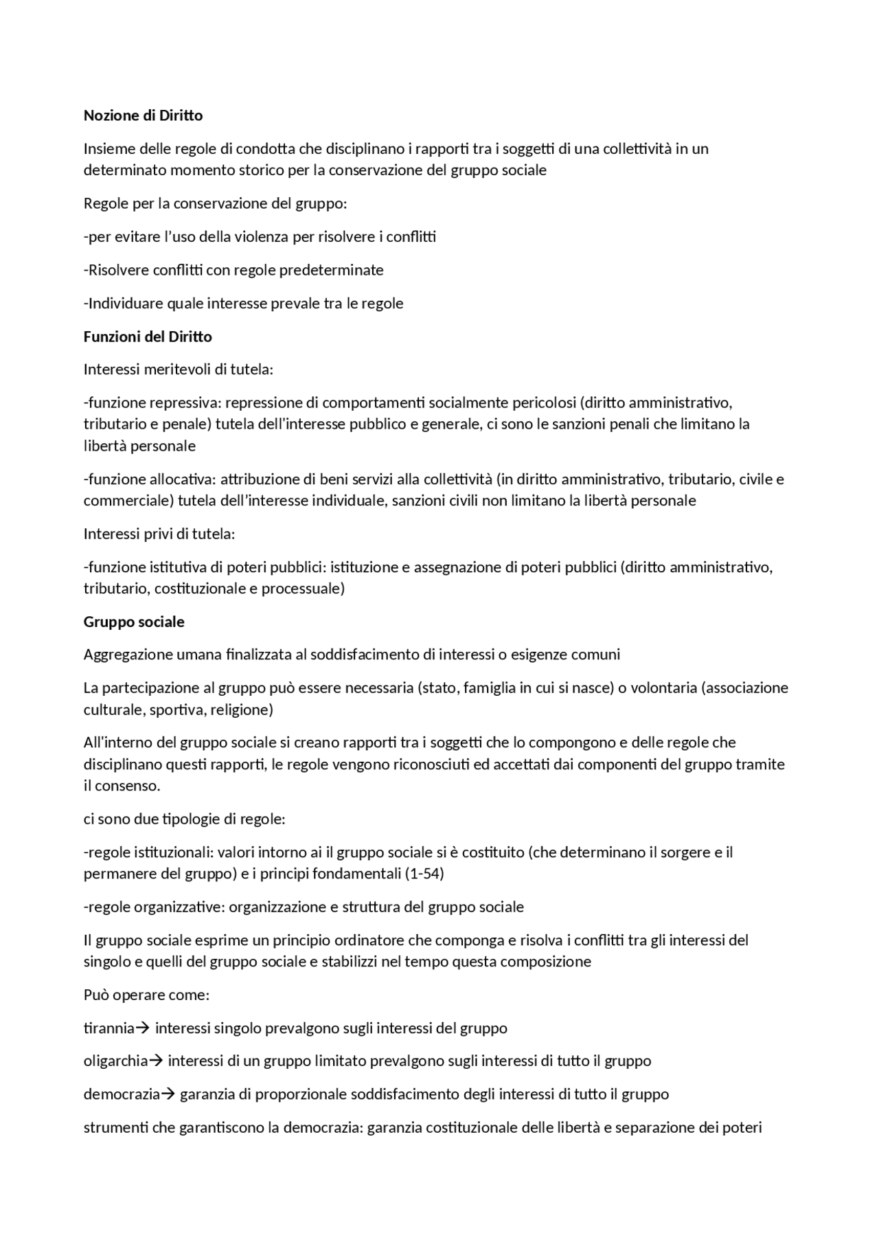 Appunti Diritto Pubblico Corso C Unito Docsity