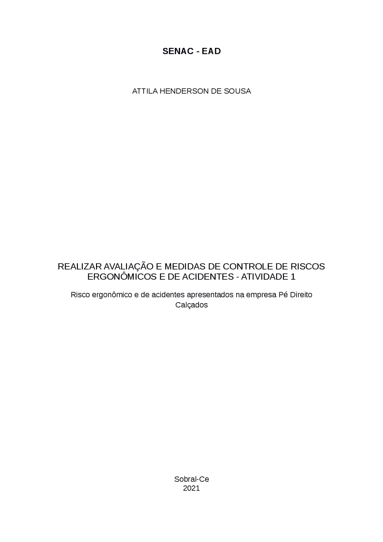 Segurança Do Trabalho Docsity