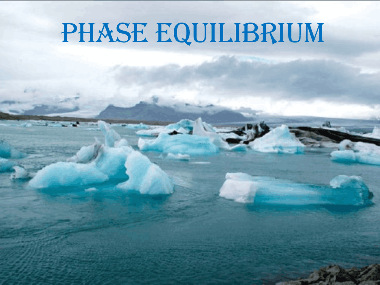The Phase Equilibrium - Docsity