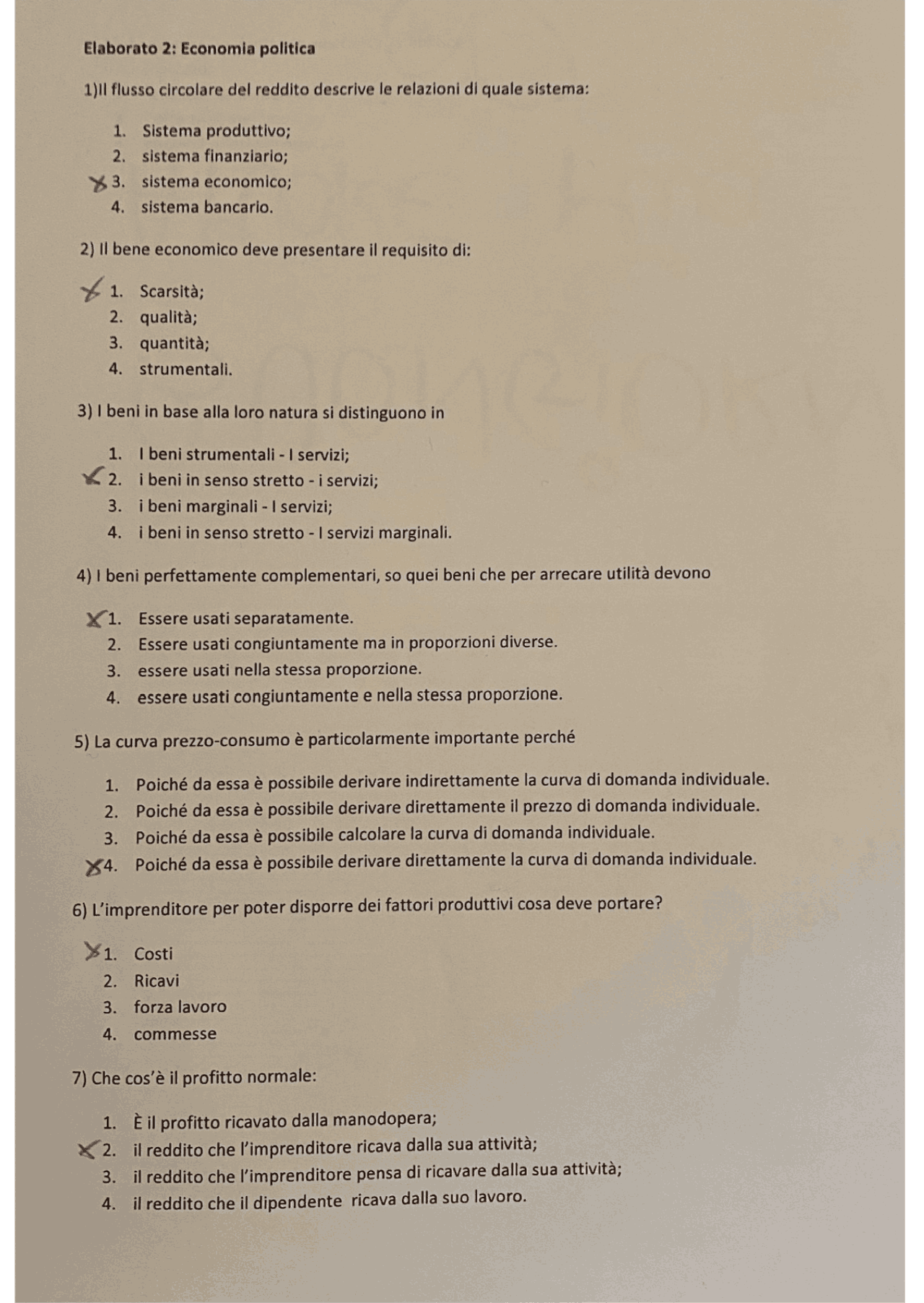 Elaborato 2 Di Estimo Docsity