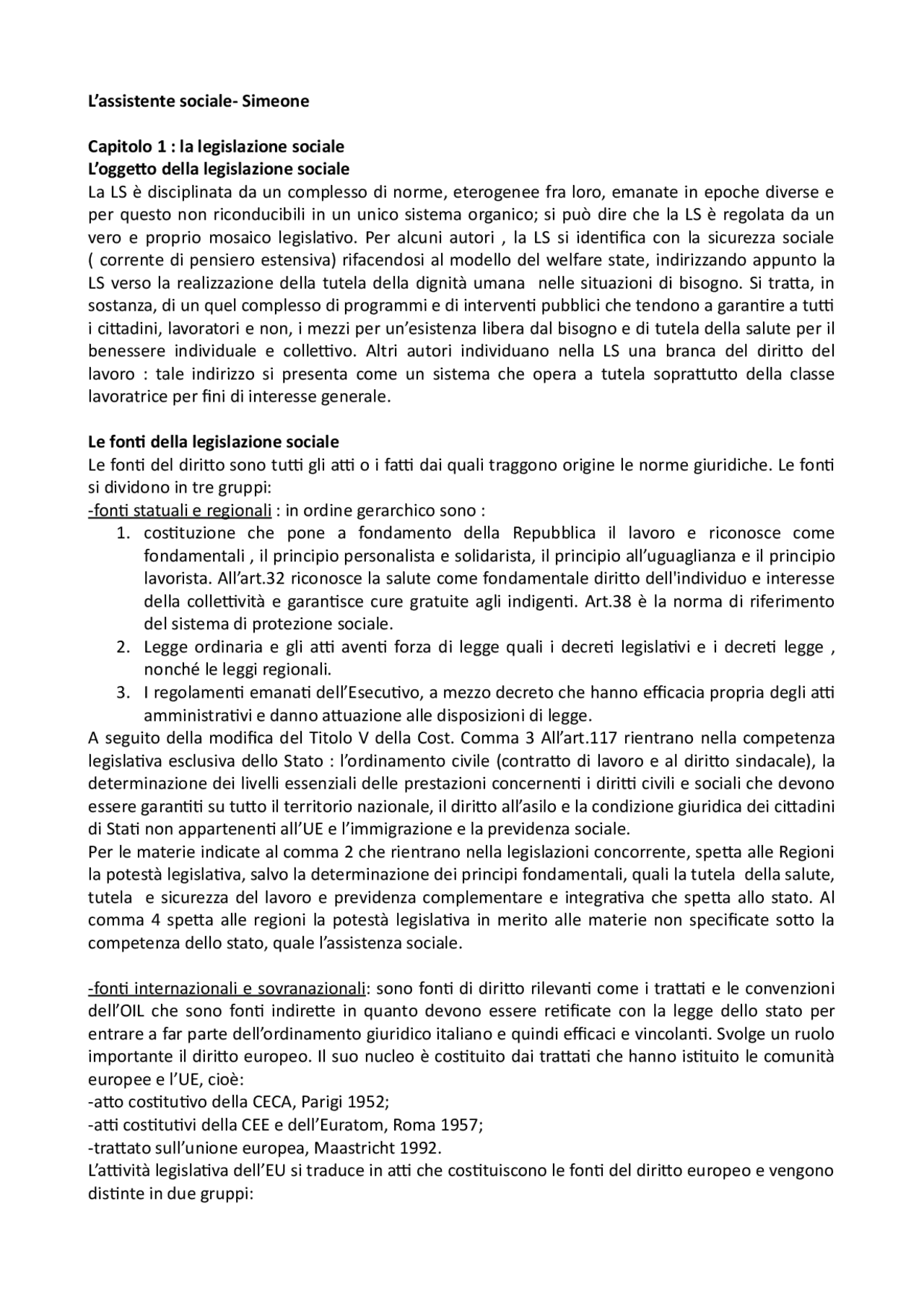 Preparazione Ai Concorsi Per As Docsity