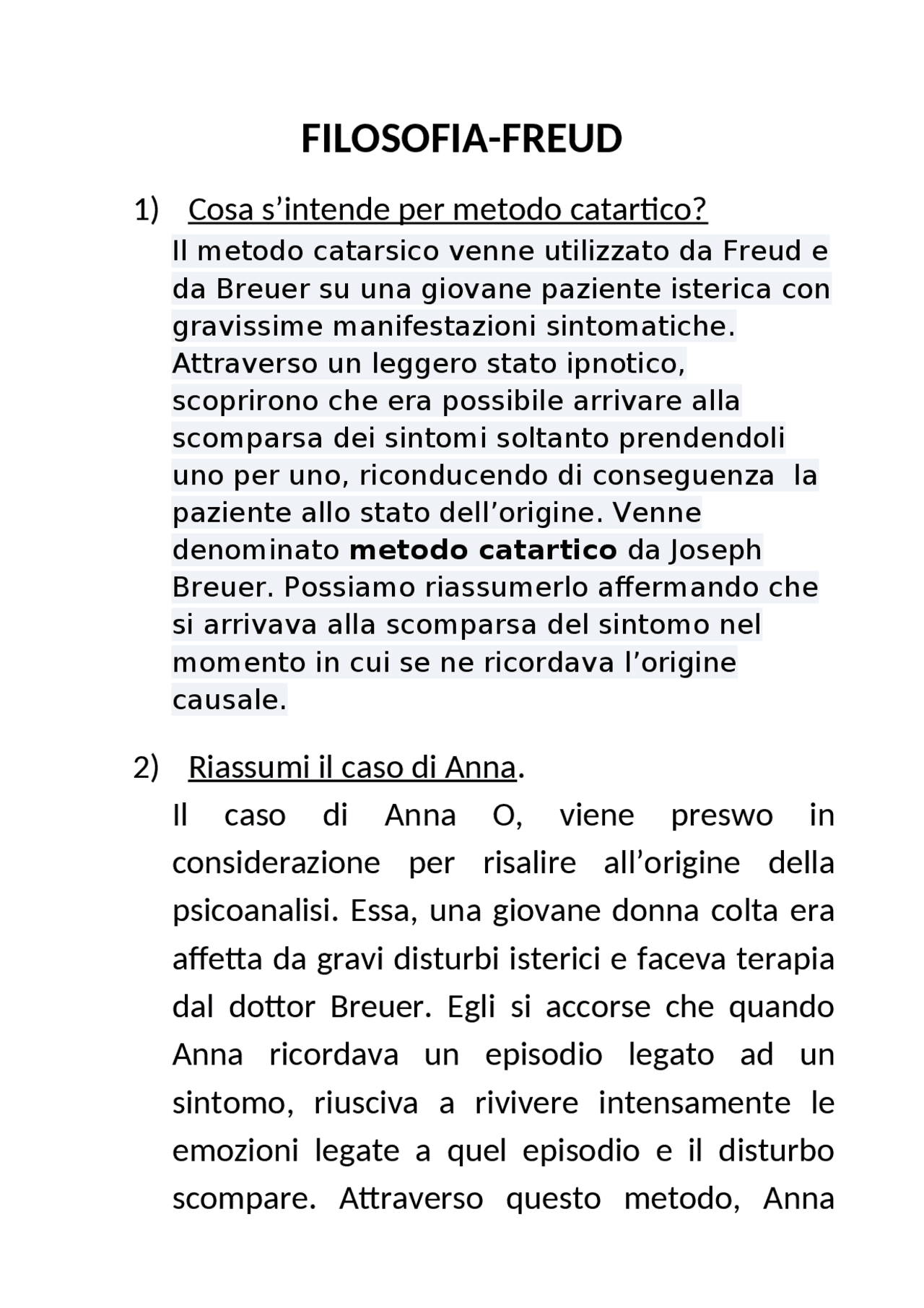 Sigmund Freud In Generale Docsity