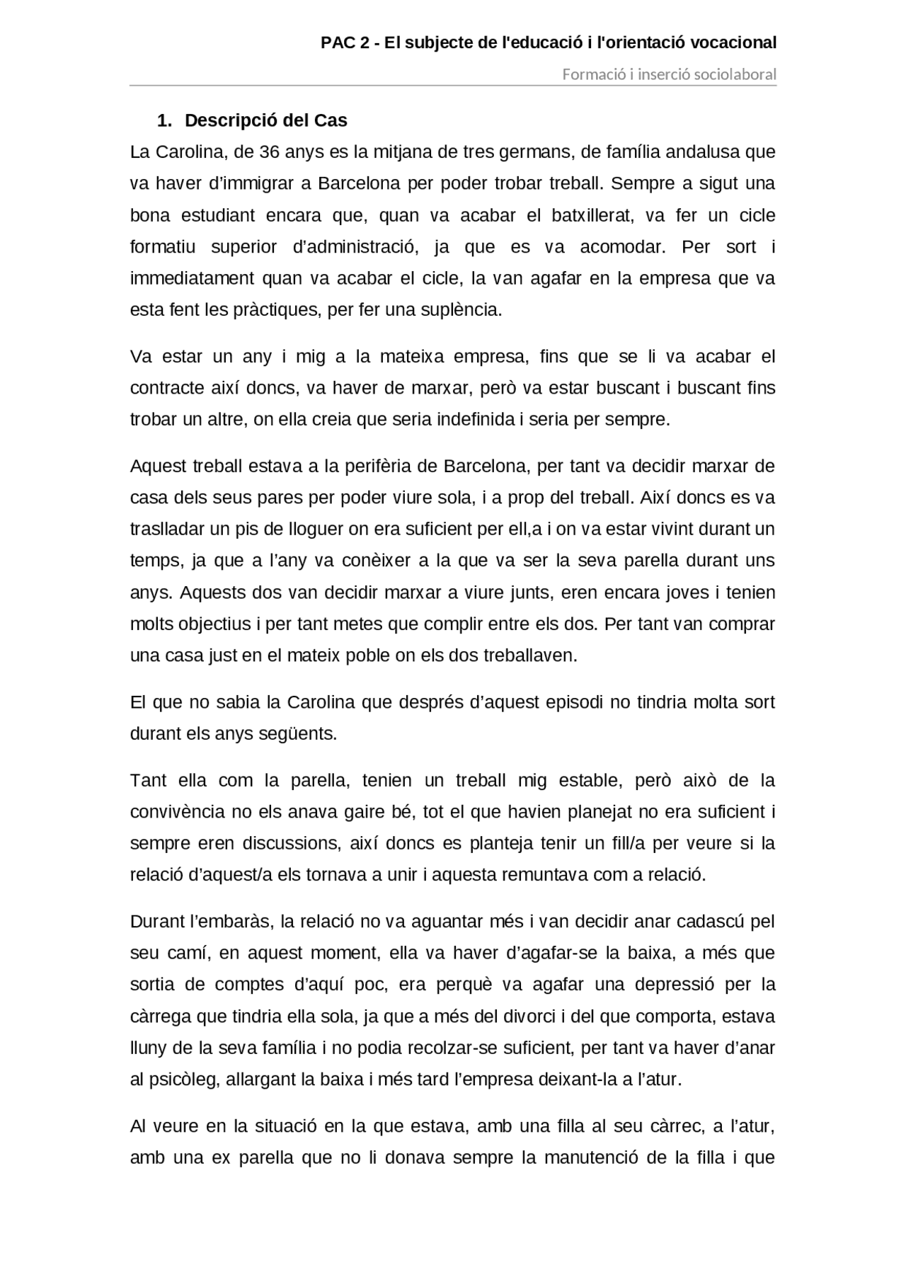 Pac2 FormaciÓ I OrientaciÓ Laboral Docsity