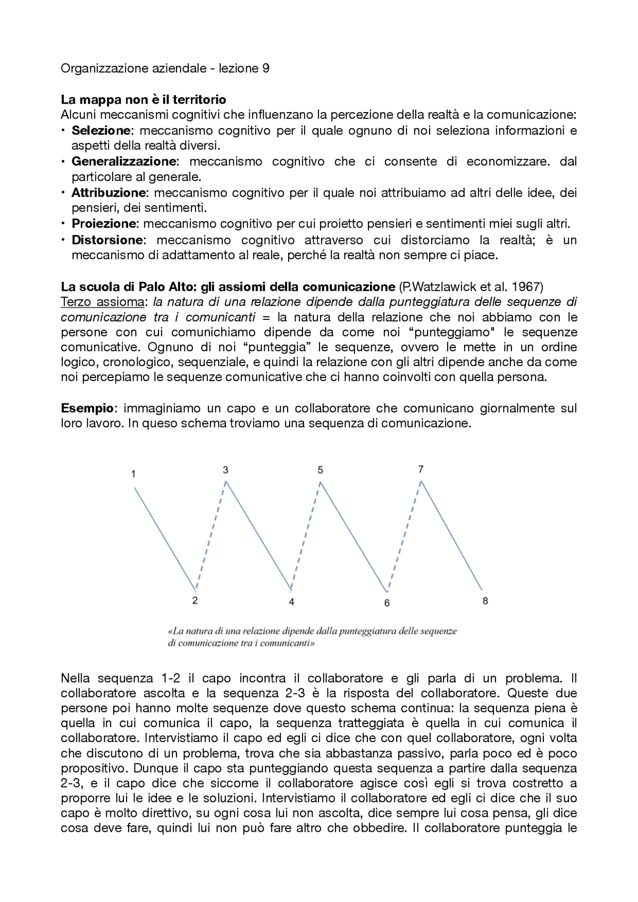 Lezione 9 Organizzazione Aziendale Docsity