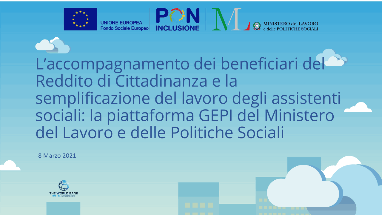 Powerpoint Hendrix Reddito Di Cittadinanza E Di Inclusione Schemi E