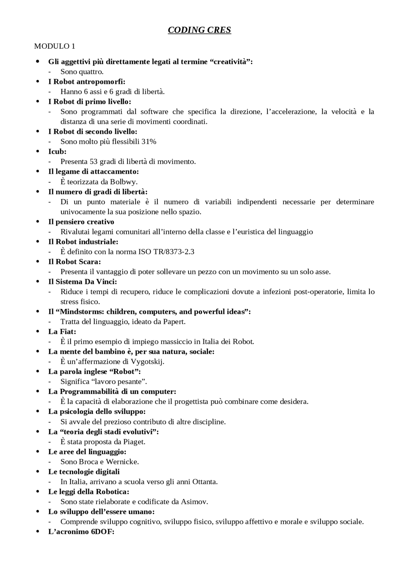 Coding Cres Eirsaf 200 H Docsity