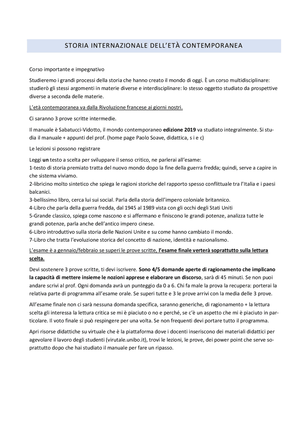 Appunti Storia Contemporanea Dalla Rivoluzione Francese Ai Giorni