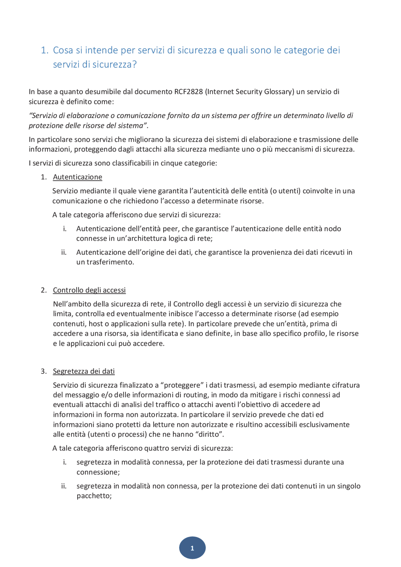 Elaborato Sicurezza Sistemi Informatici Docsity