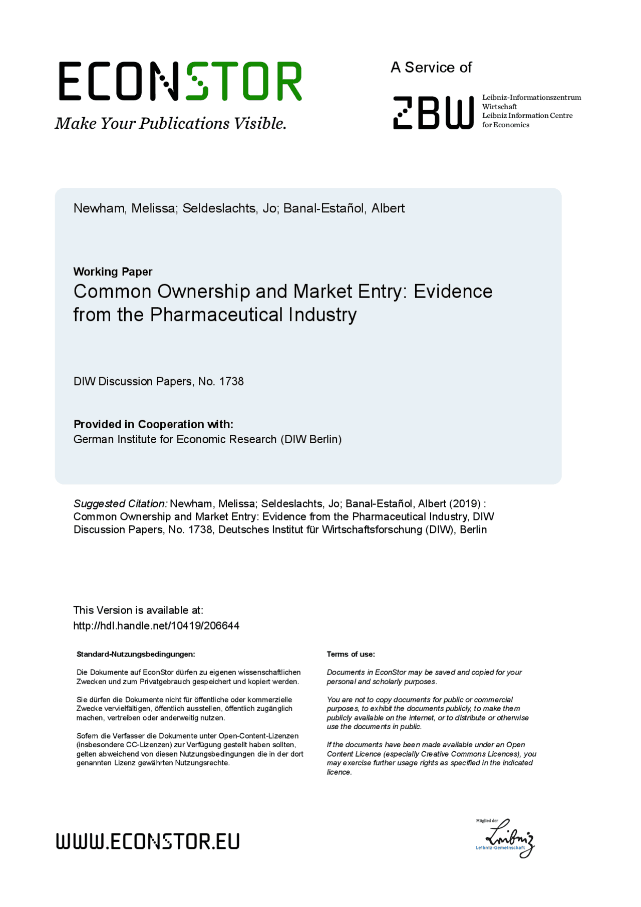 Econometrics Paper Approach Docsity