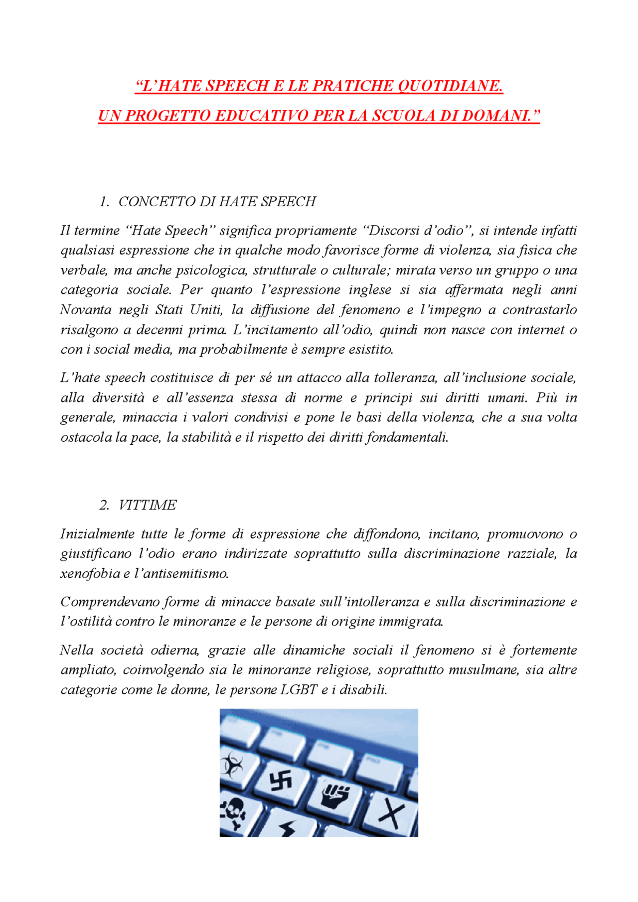 Pedagogia Interculturale Docsity