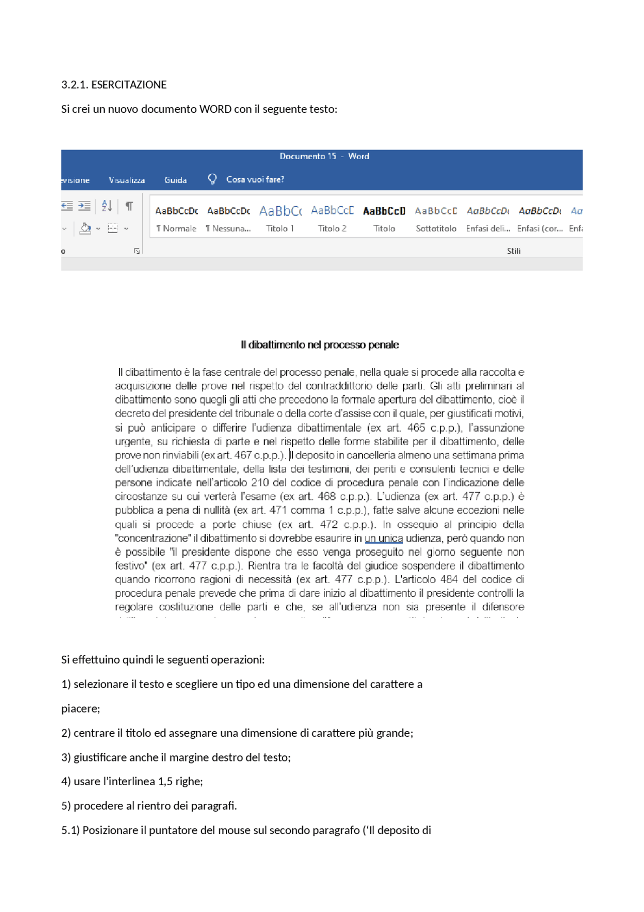 Esercitazione Lezione 3 Esercizi Di Elementi Di Informatica Docsity