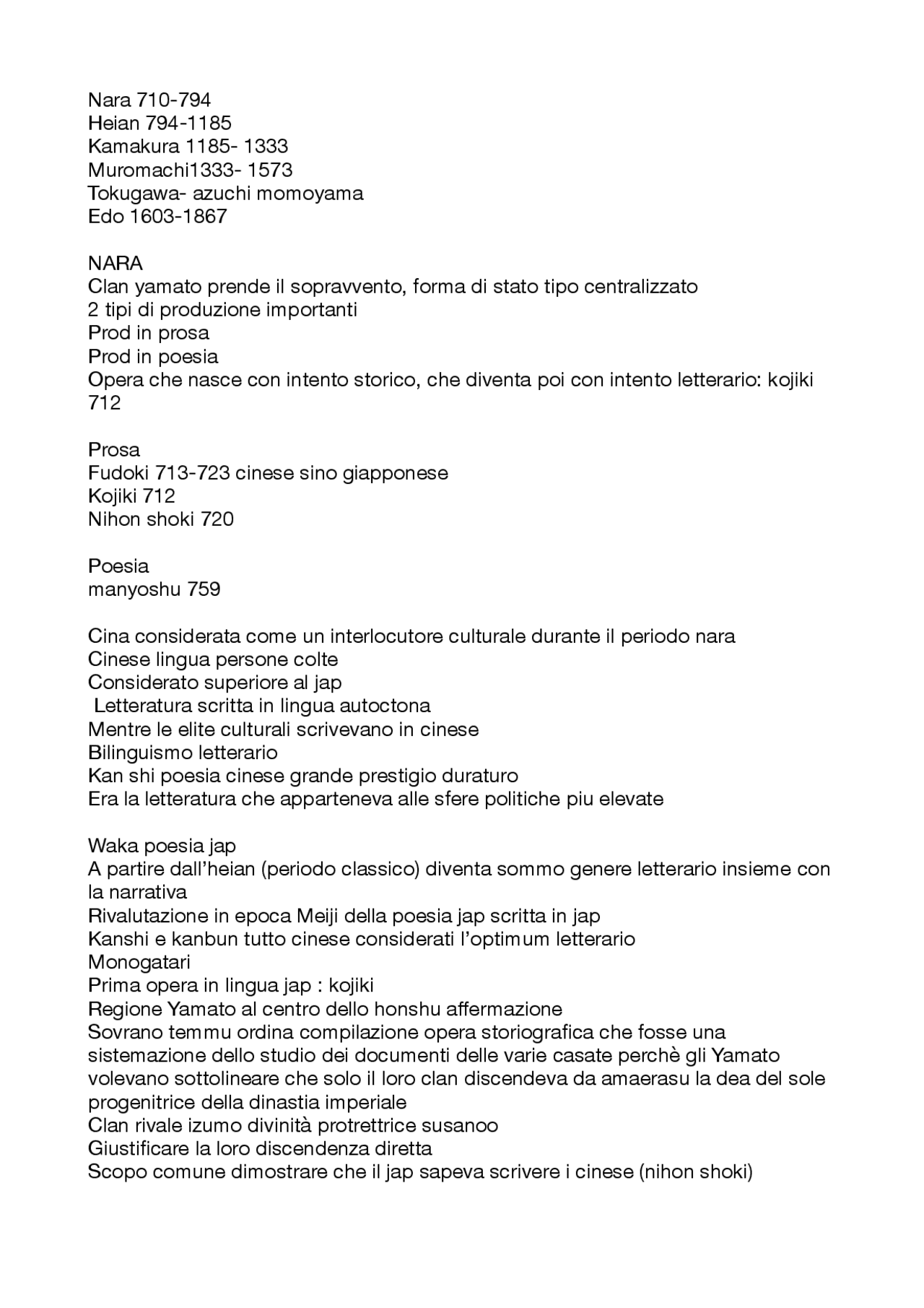 Appunti Di Lezione Docsity