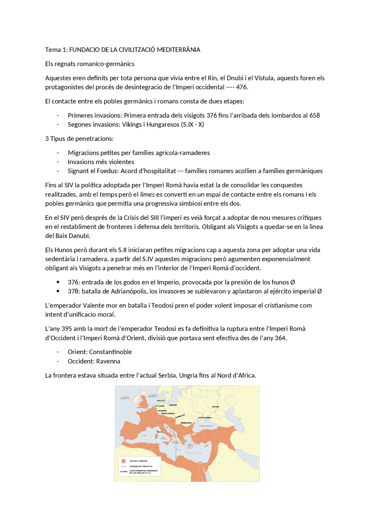 APUNTS HISTORIA MEDIEVAL - Docsity