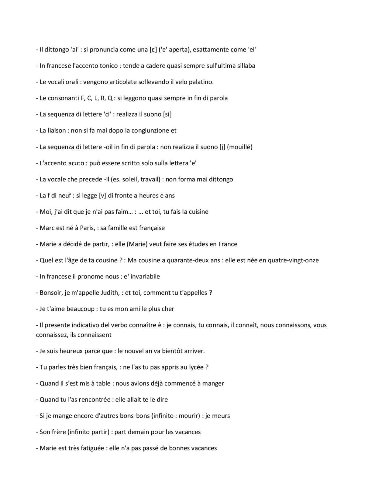 Risposte Complete Esame Francese Docsity