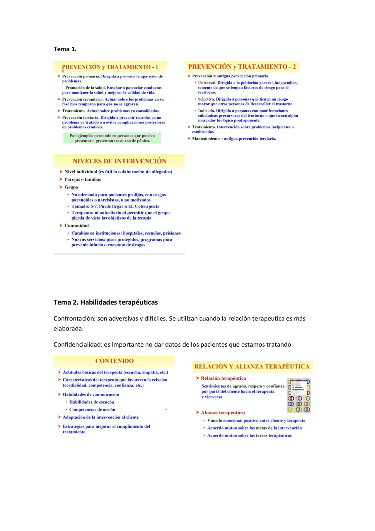 Apuntes Psico Clinica Docsity