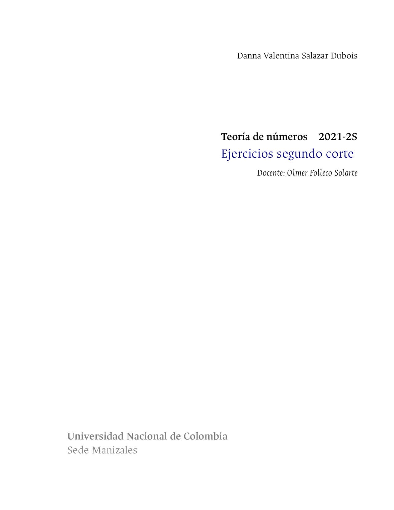 Ejericicios Resueltos De Análisis Numérico Edp Docsity