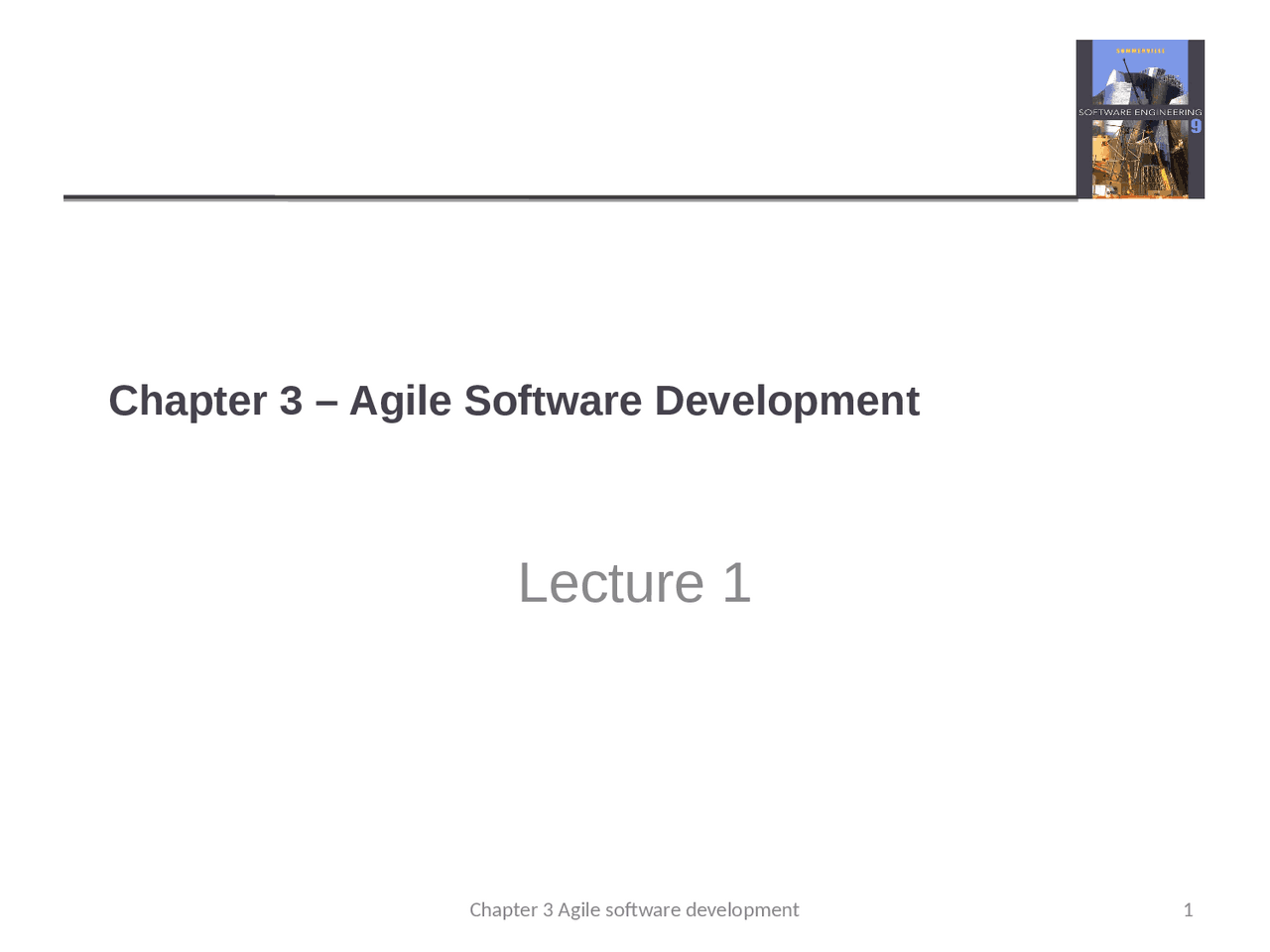 Software Engineering Docsity