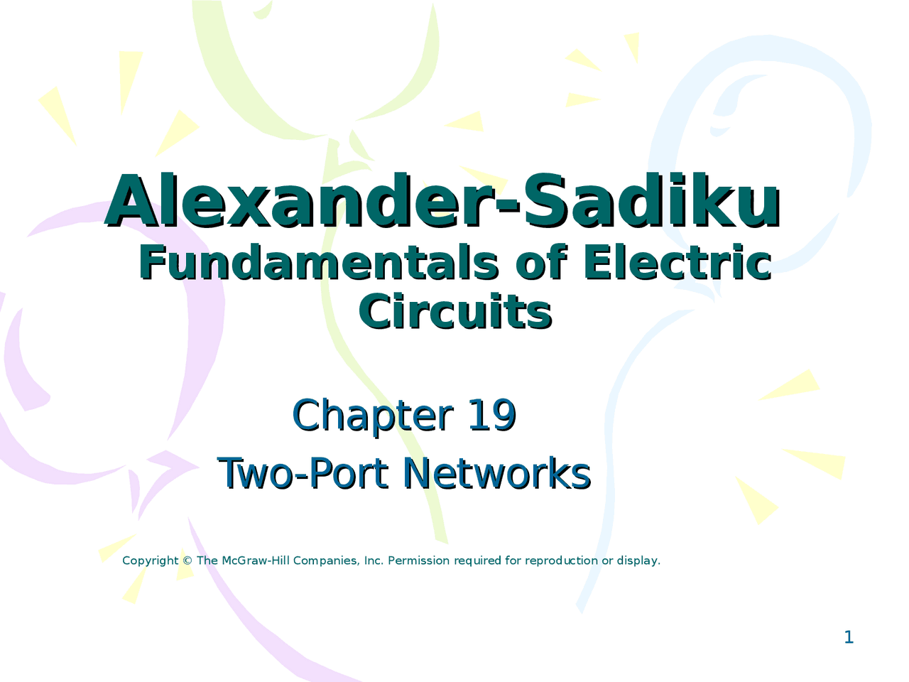 Assignments Of The Electric Circuit Analysis With Deep Assignments Of