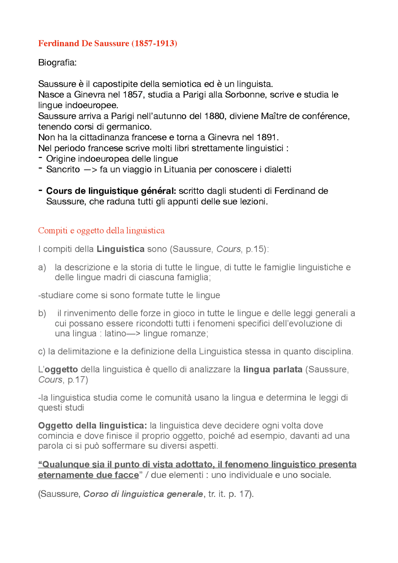Appunti Semiotica 2021 Docsity