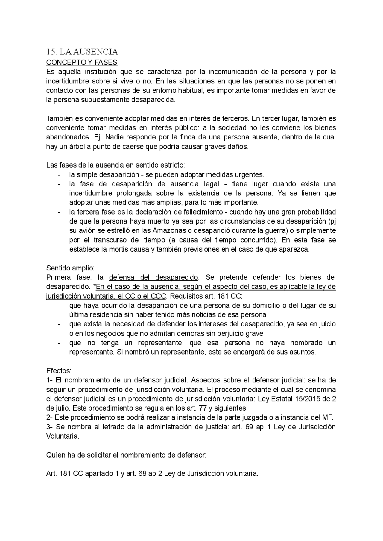 Apuntes De Clase Derecho Civil I Docsity