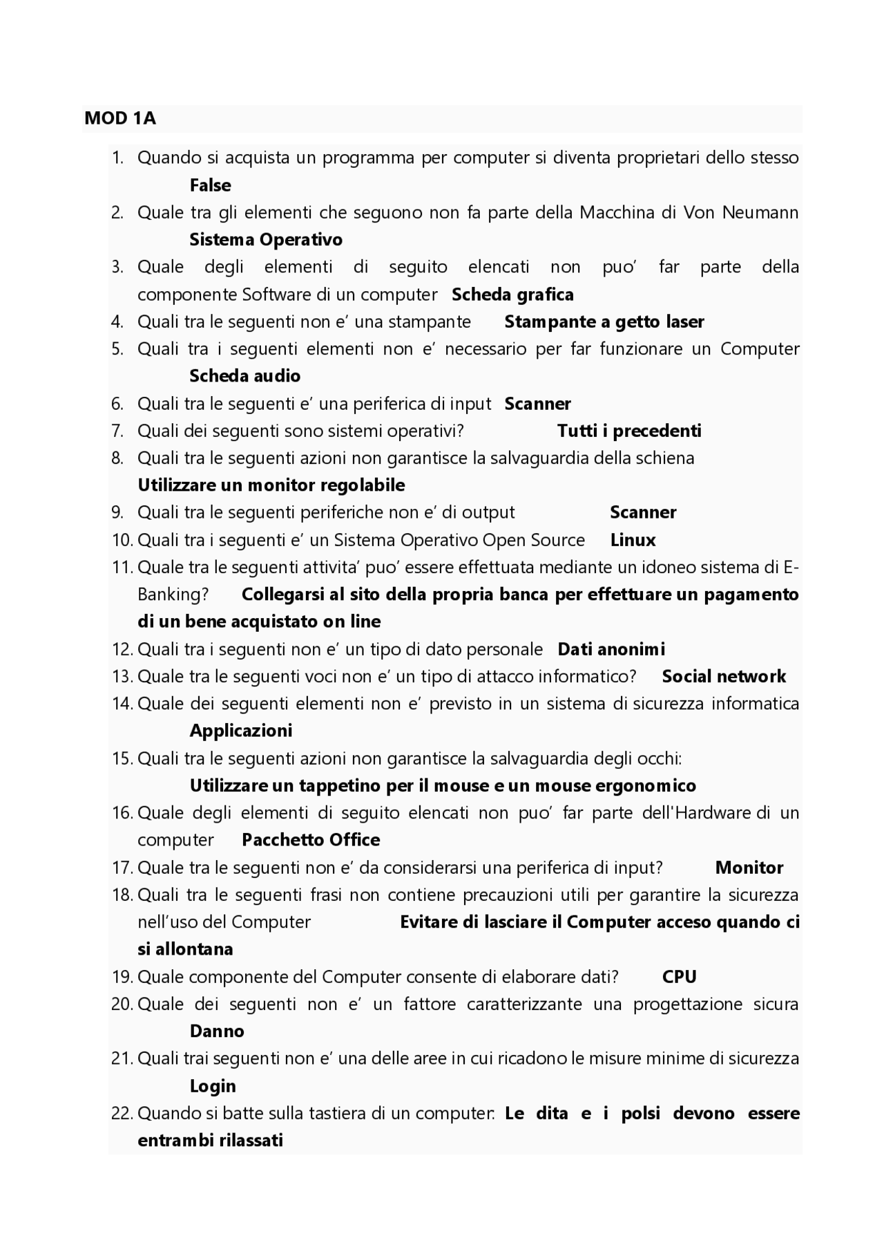Eirsaff Full Modulo 1 Docsity
