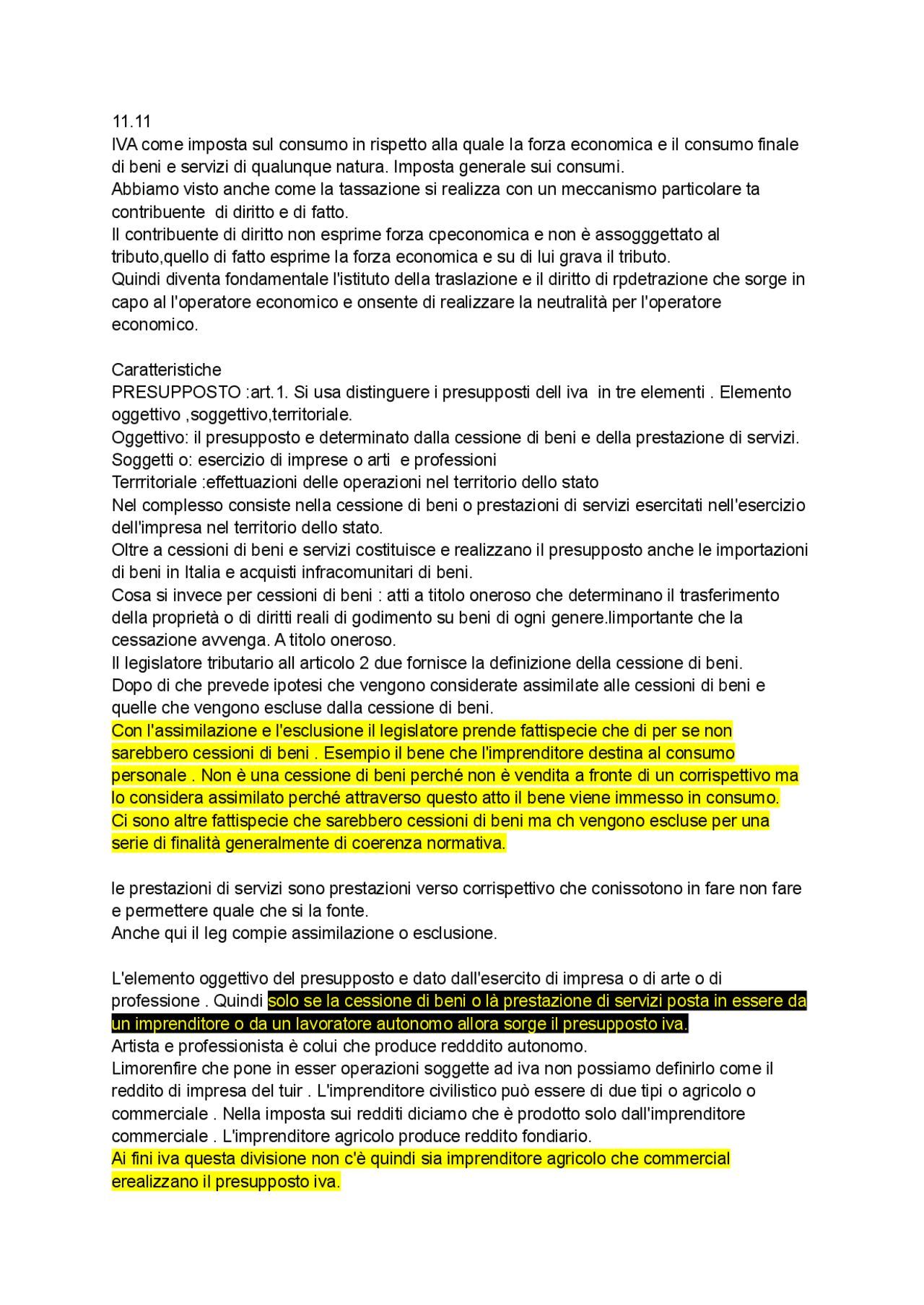 Appunti Di Diritto Tributario Docsity