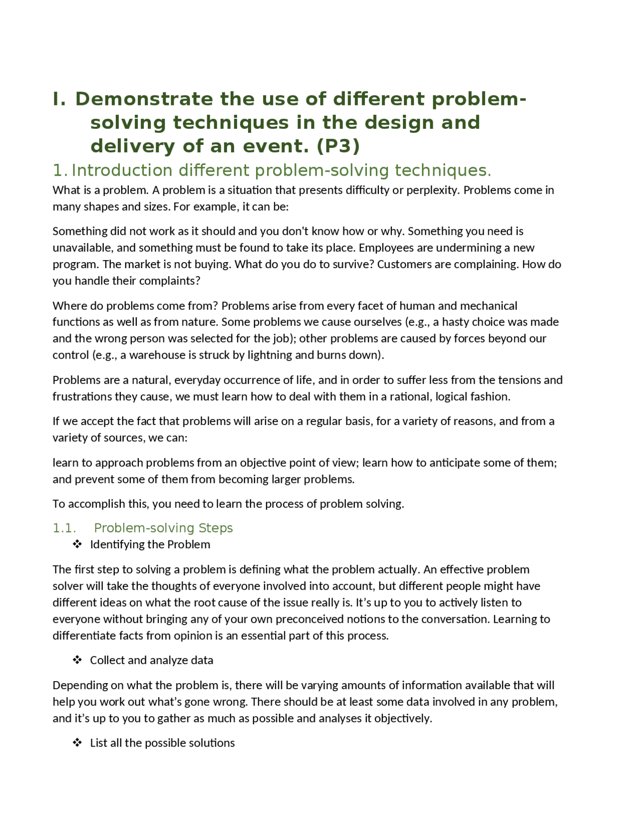 Assignment Project Manager Docsity