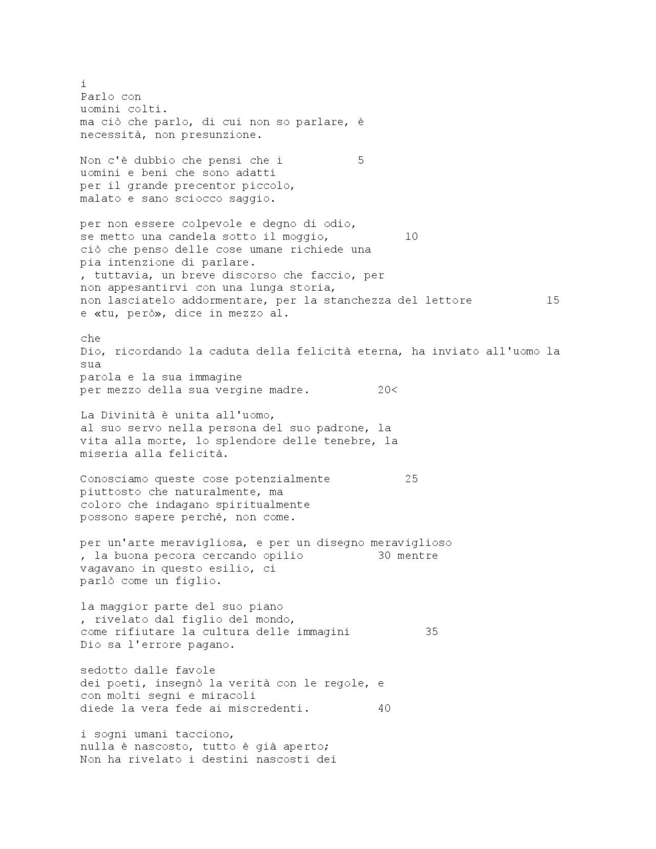 Traduzione integrale dello archipoeta poeta tedesco goliardico - Docsity