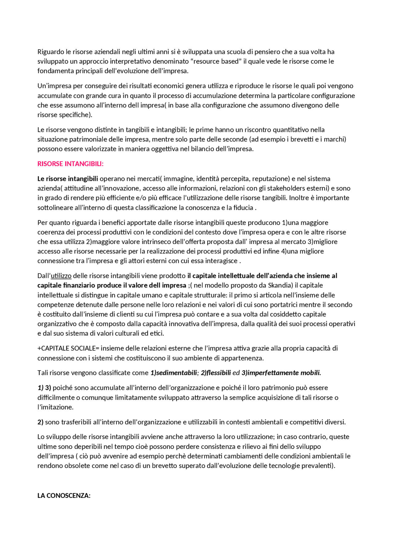 Appunti Sulla 4 Unità Docsity