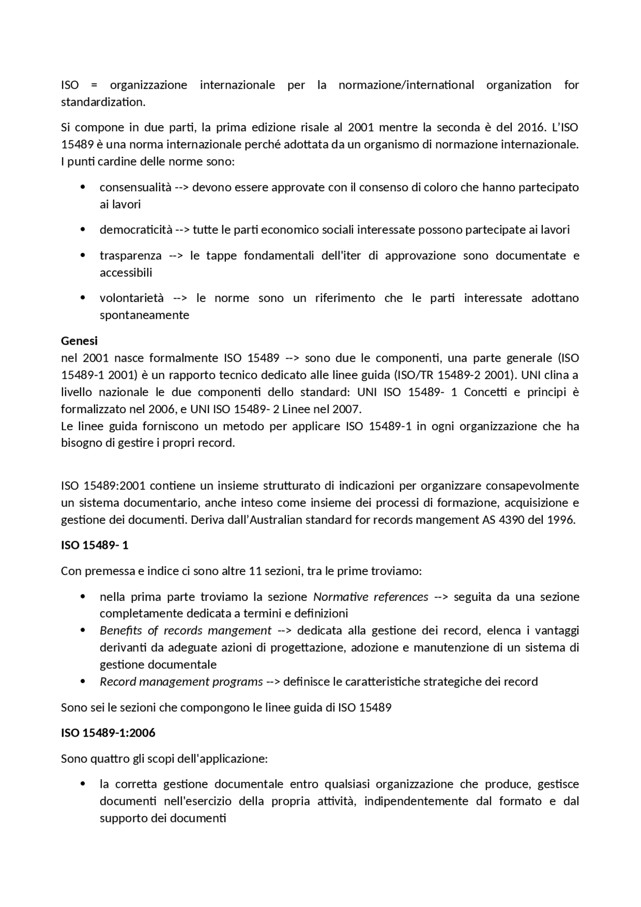 Ciandrini – Records Management, ISO 15489: progettare sistemi ...