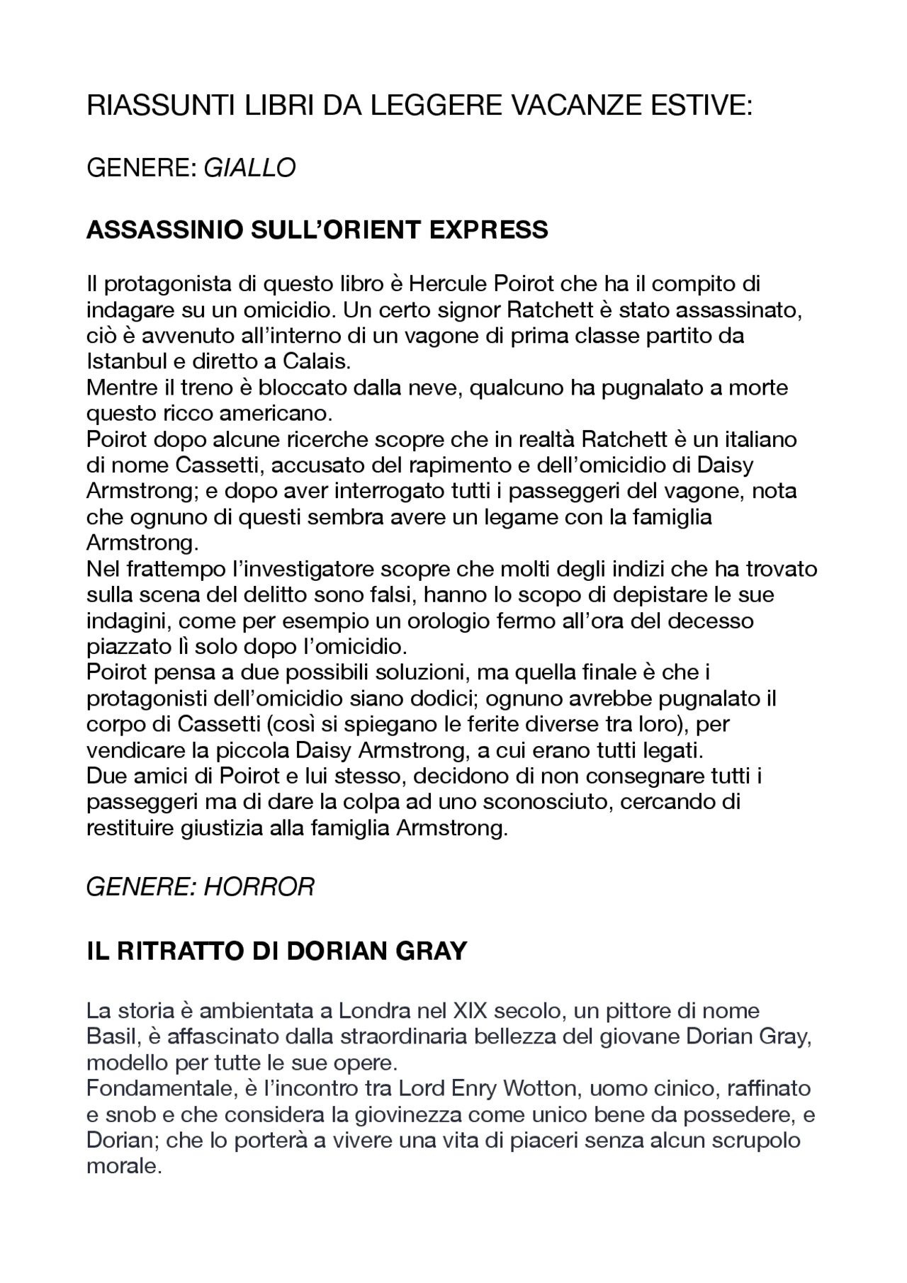 Riassunti Ricerche Powerpoint Docsity
