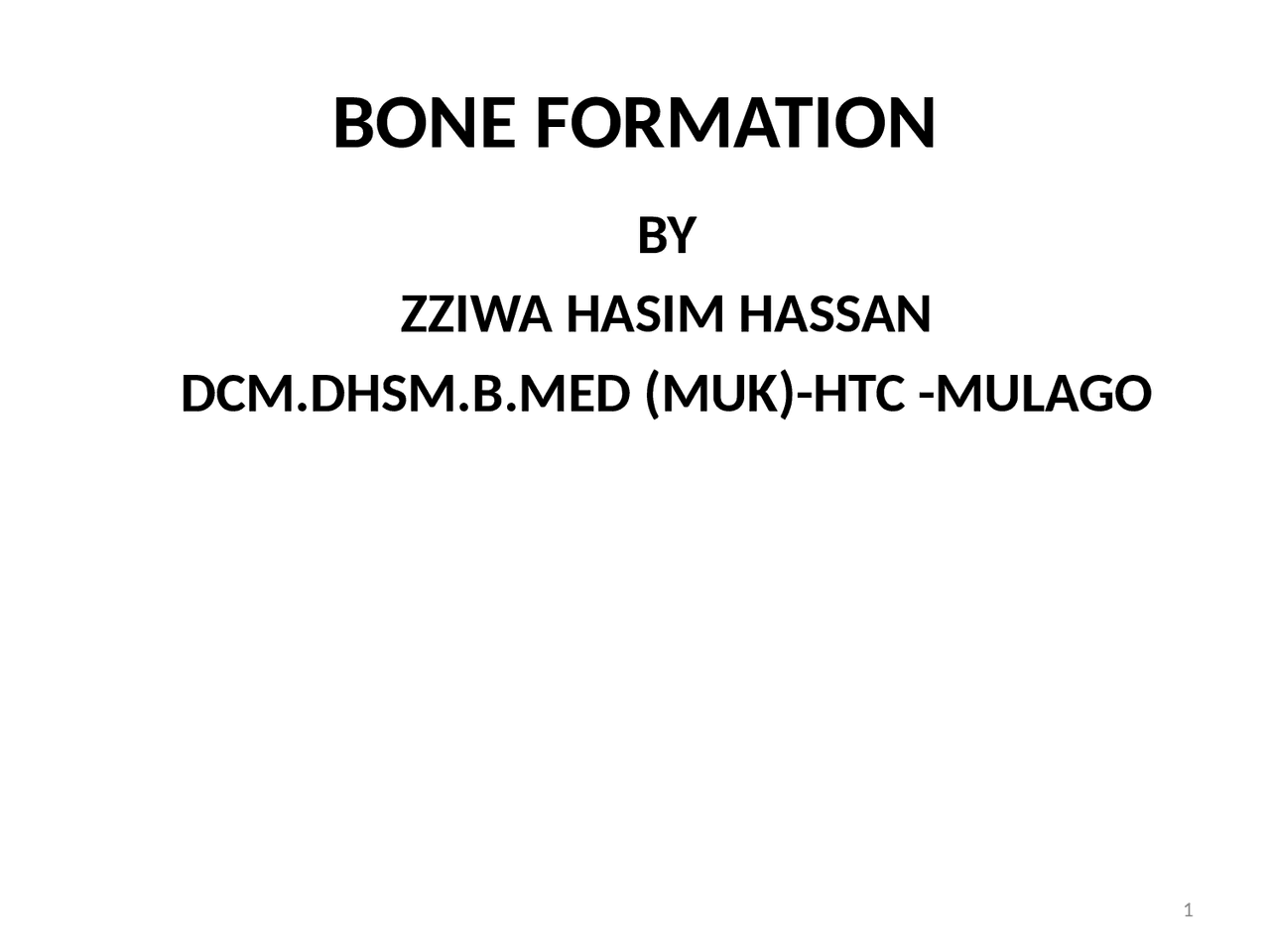 BONE FORMATION NOTES | Study notes Anatomy | Docsity