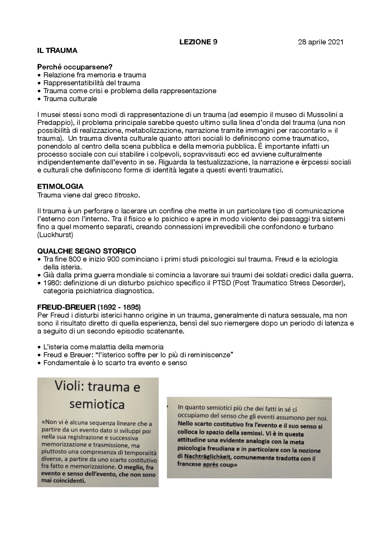 Appunti Lezione Di Semiotica Delle Scienze Sociali Pt 8 Docsity
