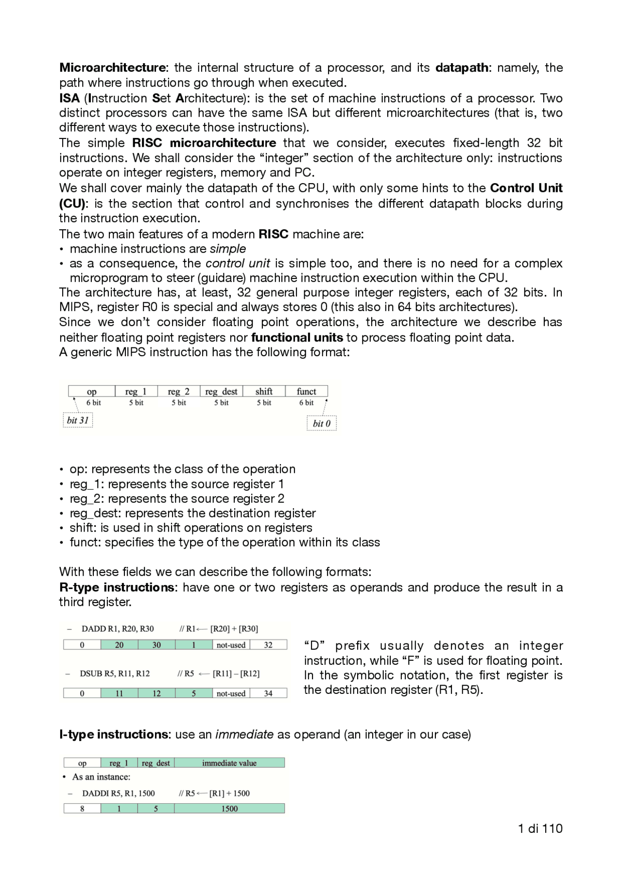 Advanced Computer Architecture Docsity