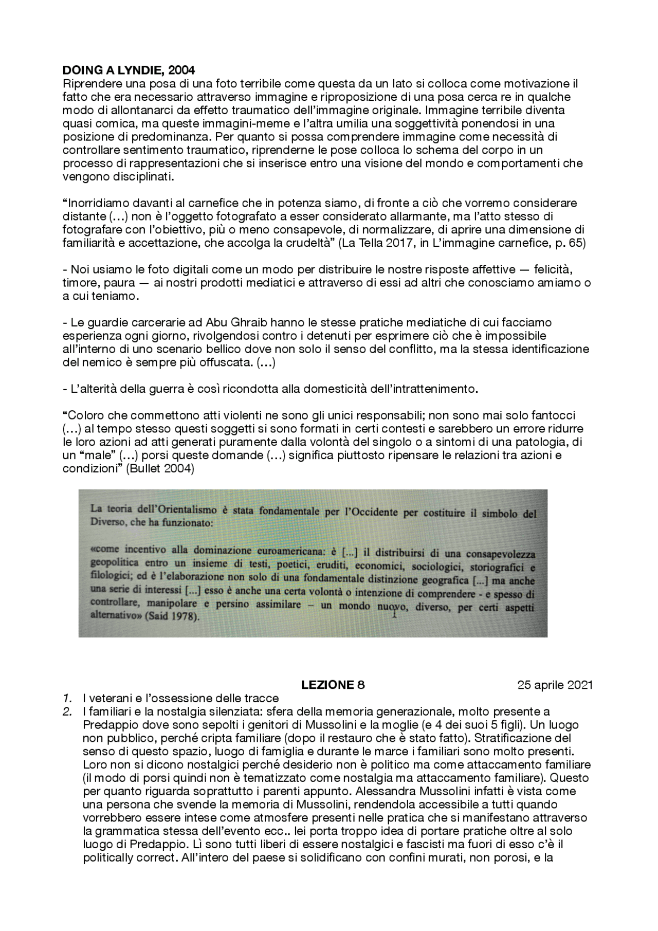 Appunti Di Semiotica Delle Scienze Sociali Pt7 Docsity