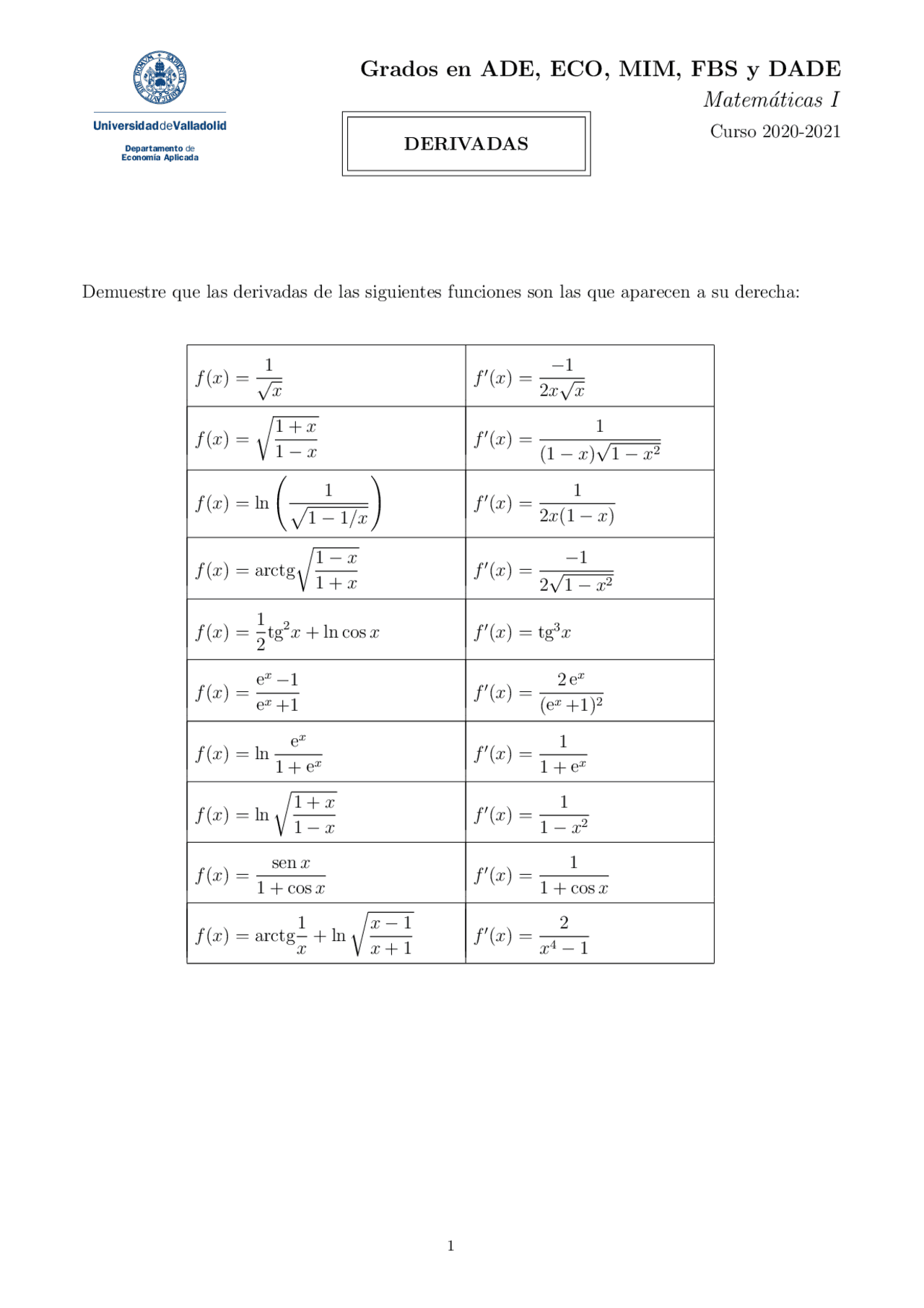Matemáticas financieras y derivadas - Docsity