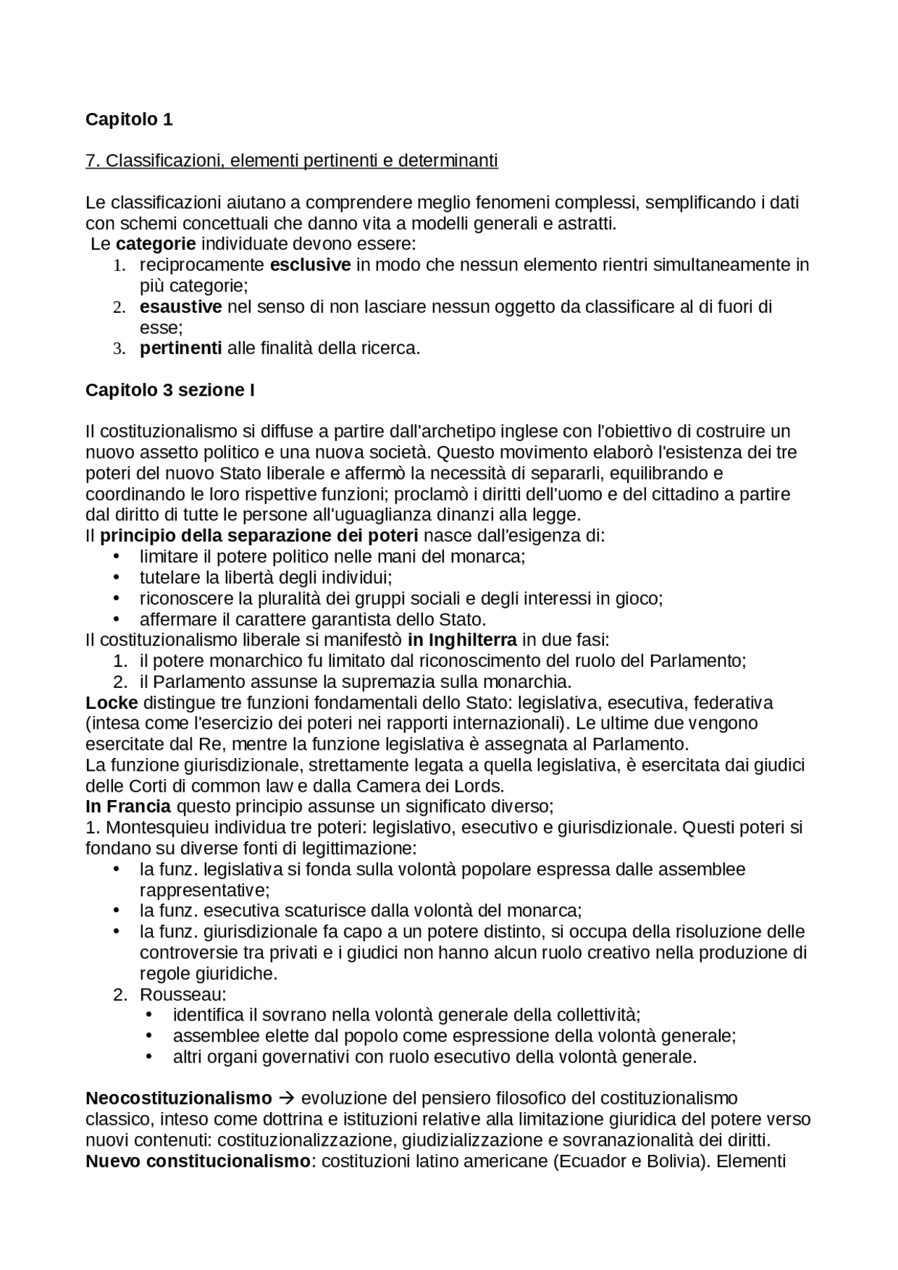 Sintesi Libro Per Esame Docsity