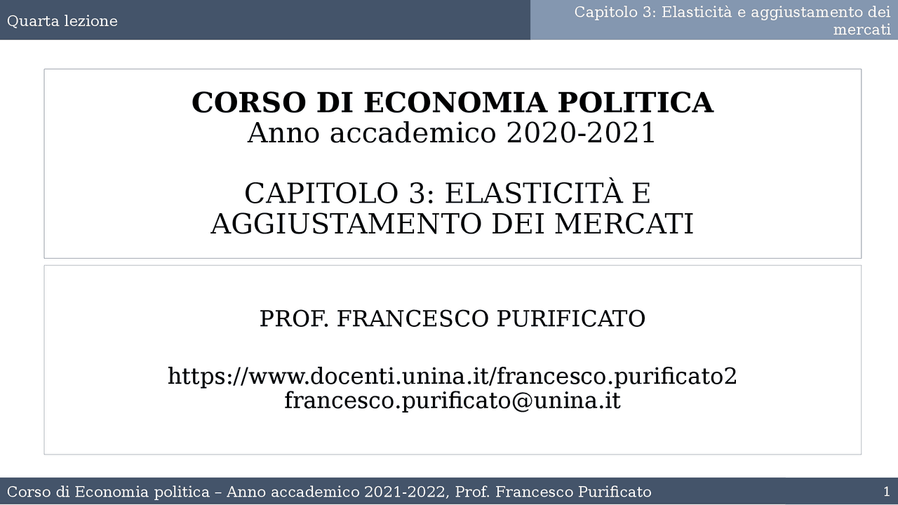 Capitolo 3 Microeconomia Docsity
