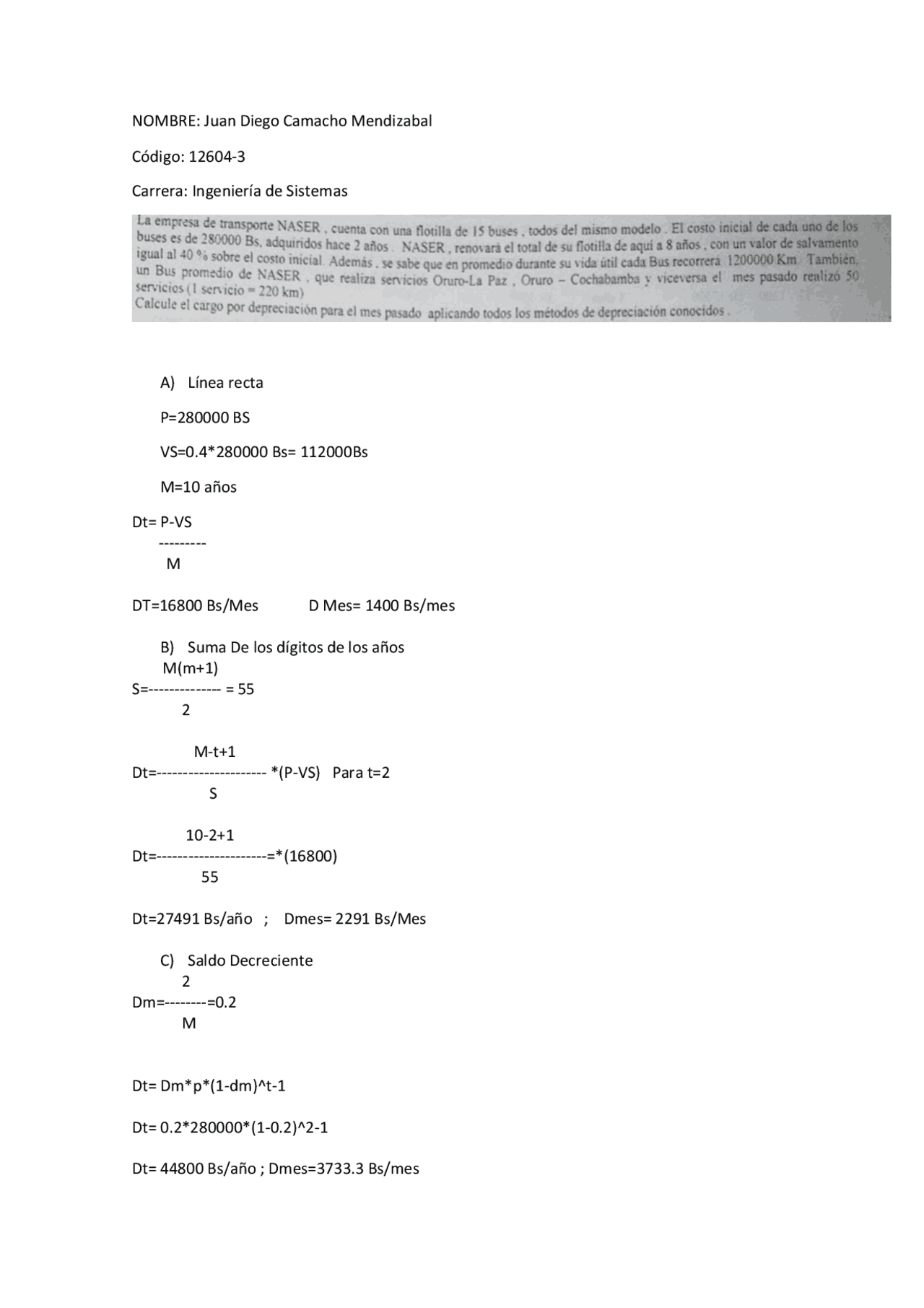 Ejercicios Prácticos Ejercicios De Gestión De Costes Docsity