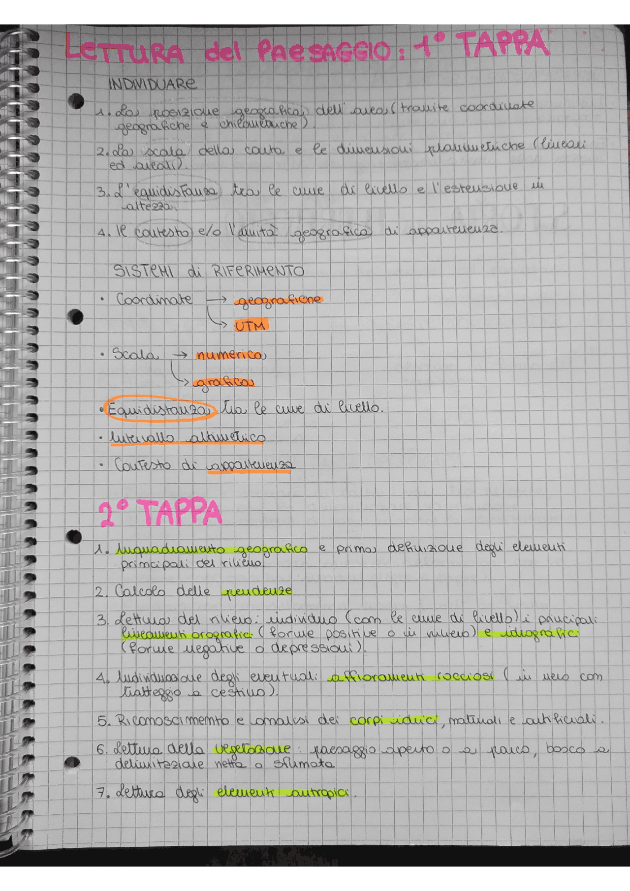 Lettura Del Paesaggio Docsity